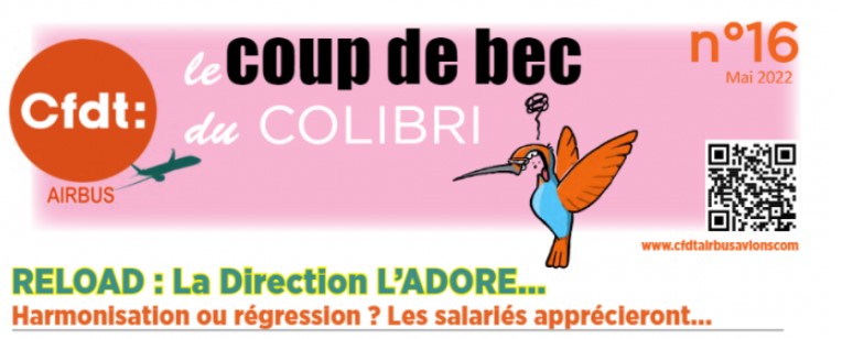RELOAD : LA DIRECTION L’ADORE… - CFDT Airbus Avions
